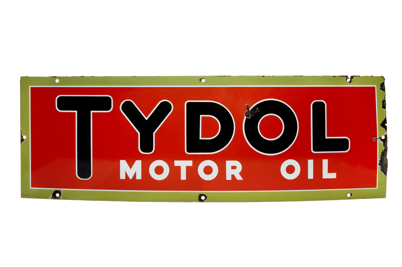 Tydol Porcelain Sign | Witherell's Auction House