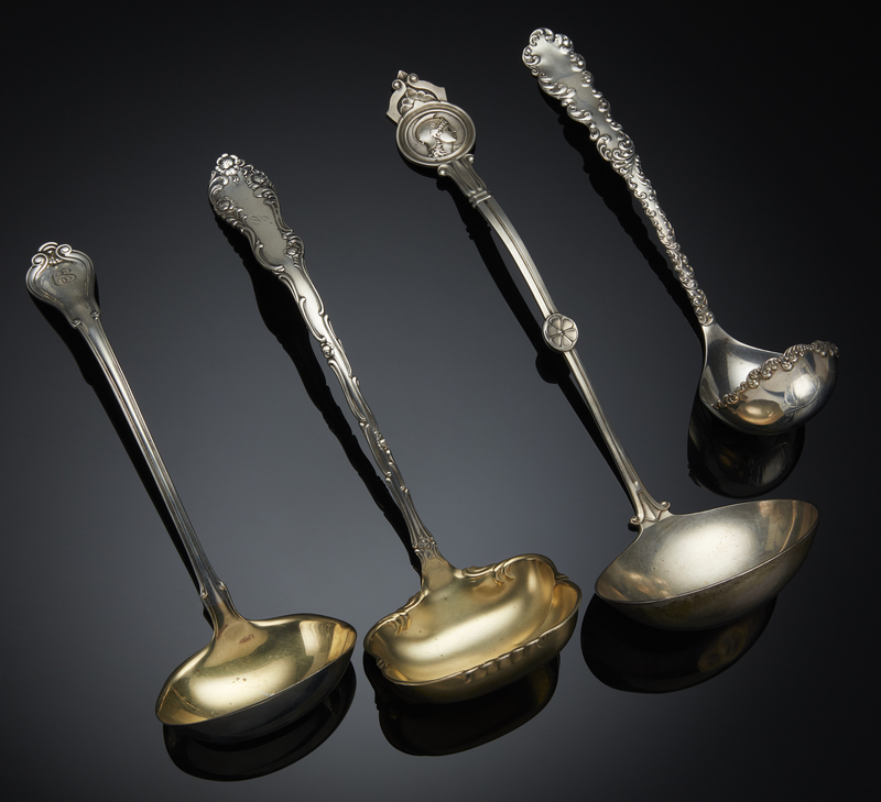 Four Silver Ladles | Witherell's Auction House