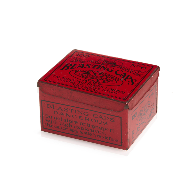 Beaver Brand Blasting Caps Box | Witherell's Auction House