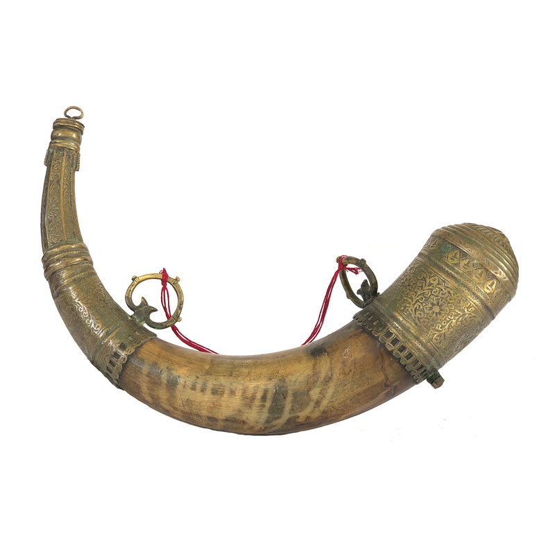Arab North African Powder Horn | Witherell's Auction House
