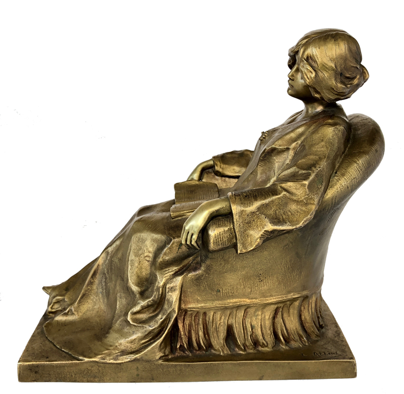 Lucien Charles Edouard Alliot Bronze Sculpture | Witherell's Auction House