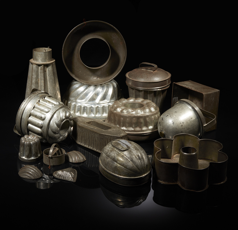 Assorted Tin Molds | Witherell's Auction House