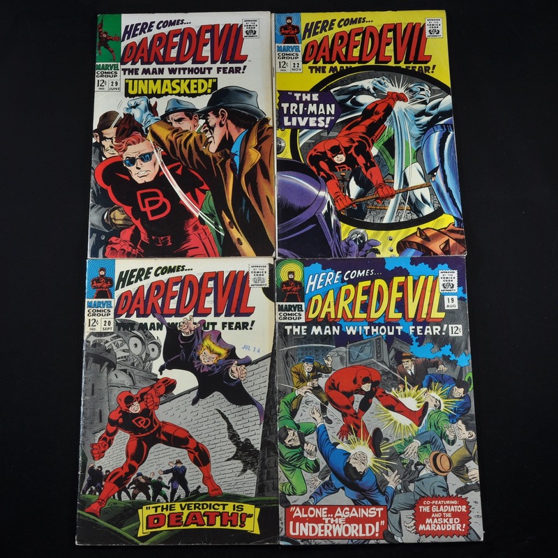 Marvel's Daredevil Comic Collection (1966-1976) - Group of Eighteen ...