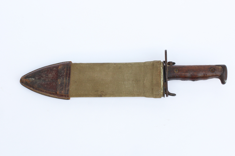 1912 U.S. Springfield Arsenal Trench Bolo Knife and Sheath | Witherell ...