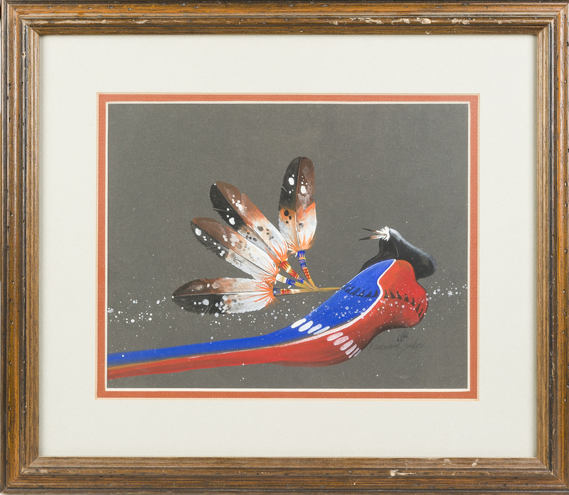 Raymond Judge, "The Sacred Four" (Mixed Media Artwork) | Witherell's ...