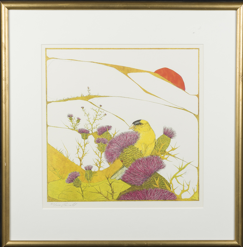 Peter Parnall "Goldfinch" Print | Witherell's Auction House
