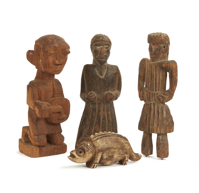 Four Assorted African Artifacts | Witherell's Auction House