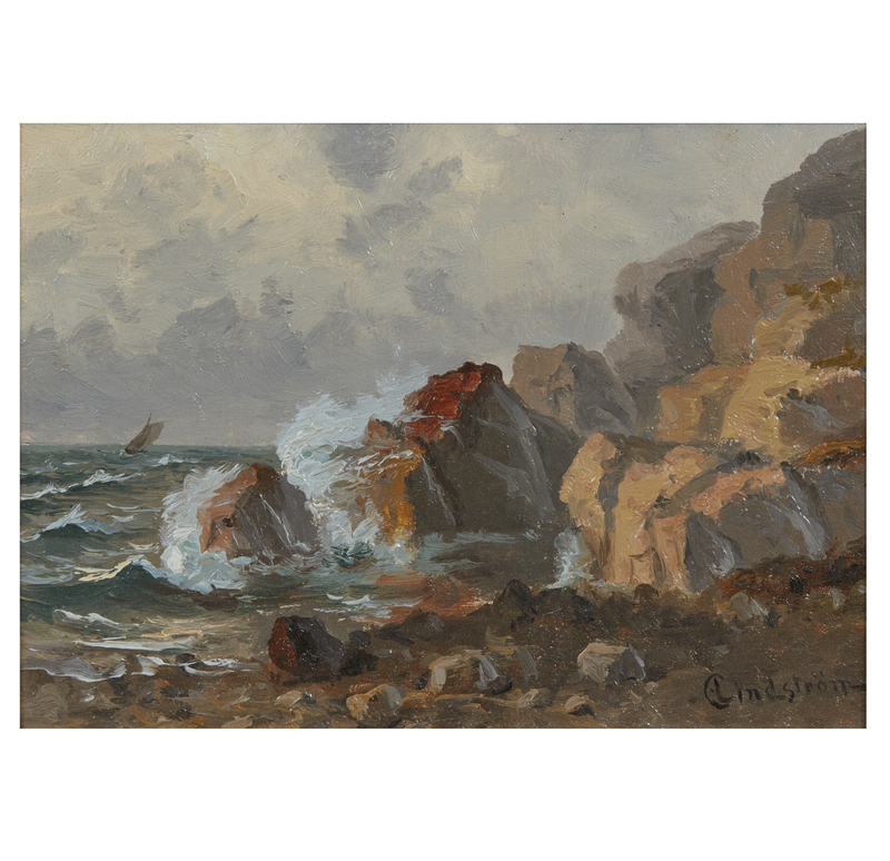 Carl Lindstrom (20th century) Painting | Witherell's Auction House