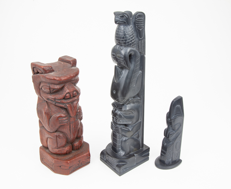 Three Carved Totems | Witherell's Auction House