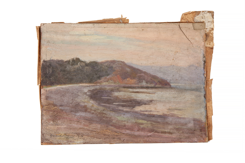 William Gerard Barry (1864-1941) Paintings of Central California Coast ...
