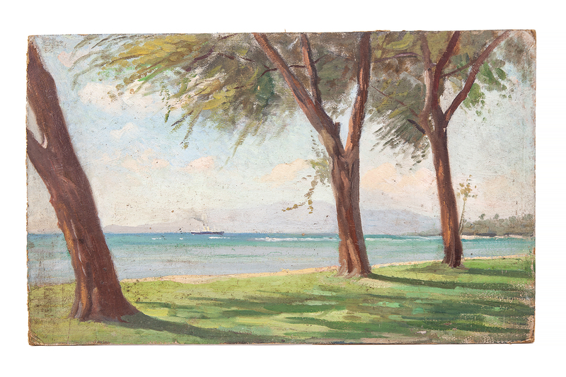 William Gerard Barry (1864-1941) Painting and Sketches of Hawaii ...