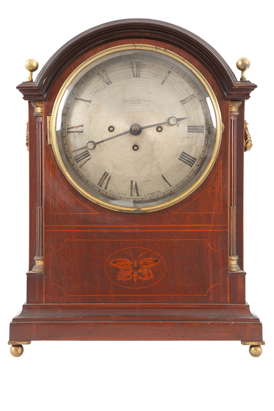 Elliot London Bracket Clock for Shreve, Crump and Low | Witherell's ...