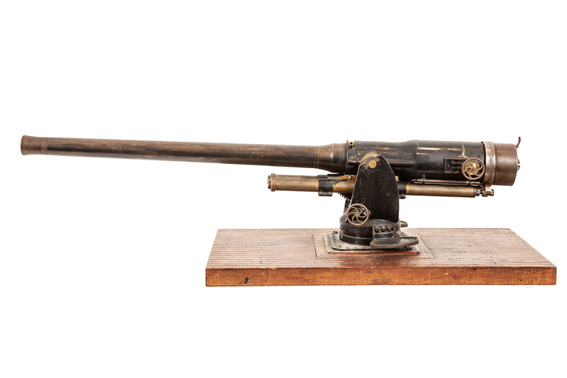 Superb Model US Navy 6” Deck Gun | Witherell's Auction House