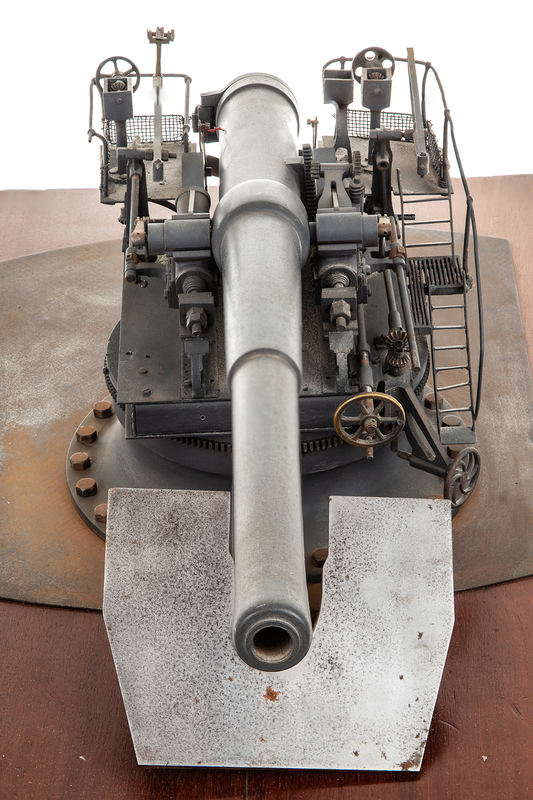 Model of WWII 6-inch “Dual Purpose” Naval Gun | Witherell's Auction House