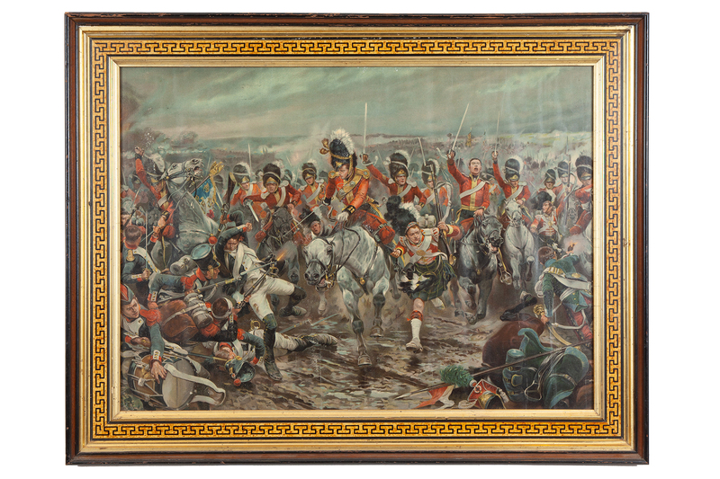 Print, “Scotland Yet!” The Charge of the Scots Greys and Gordon ...