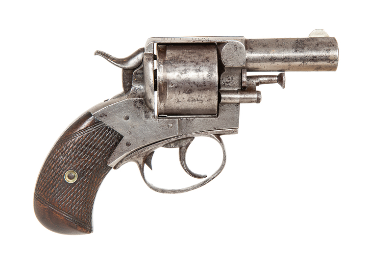 Webley British Bulldog Revolver Retailed by N. Curry, San Francisco ...