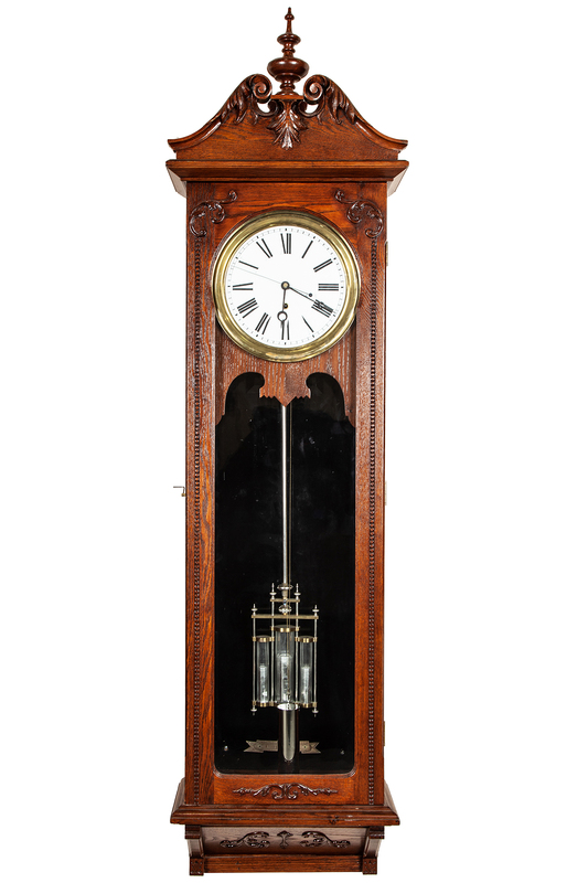 Gilbert Regulator No. 20 Clock | Witherell's Auction House