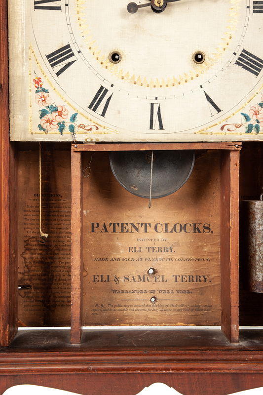 Eli and Samuel Terry Pillar and Scroll Clock | Witherell's Auction House