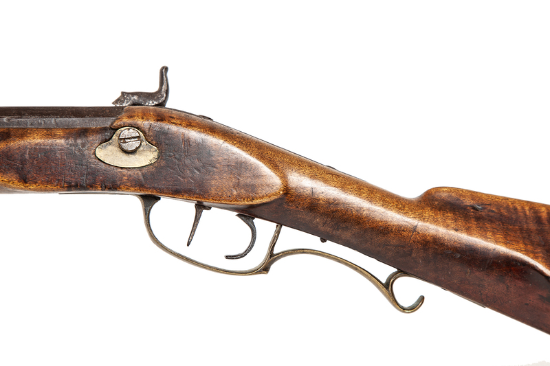 Tennessee Long Rifle w/ Original Pouch & Horn | Witherell's Auction House