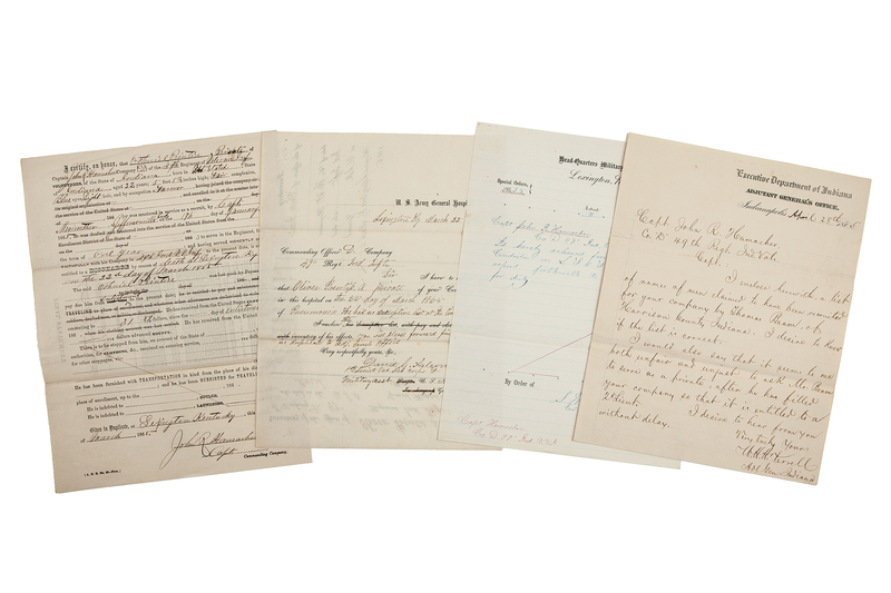 Civil War Era Documents | Witherell's Auction House