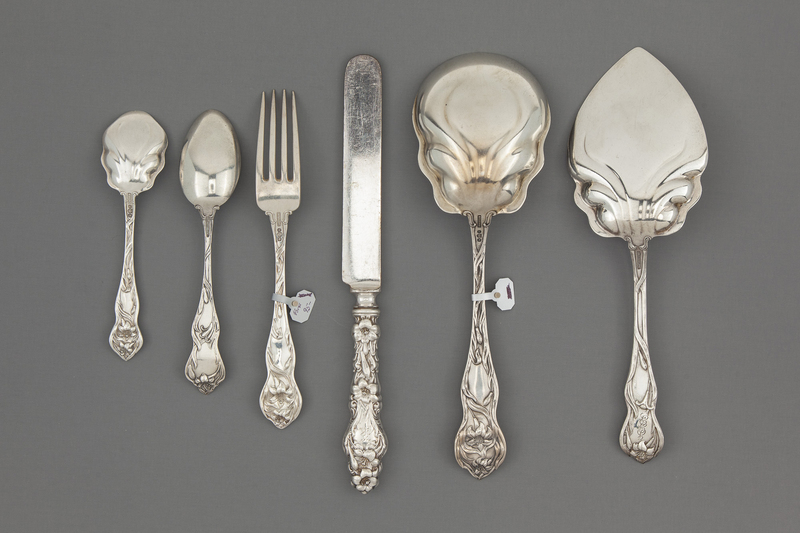 Watson Sterling Flatware, Water Lily Pattern | Witherell's Auction House