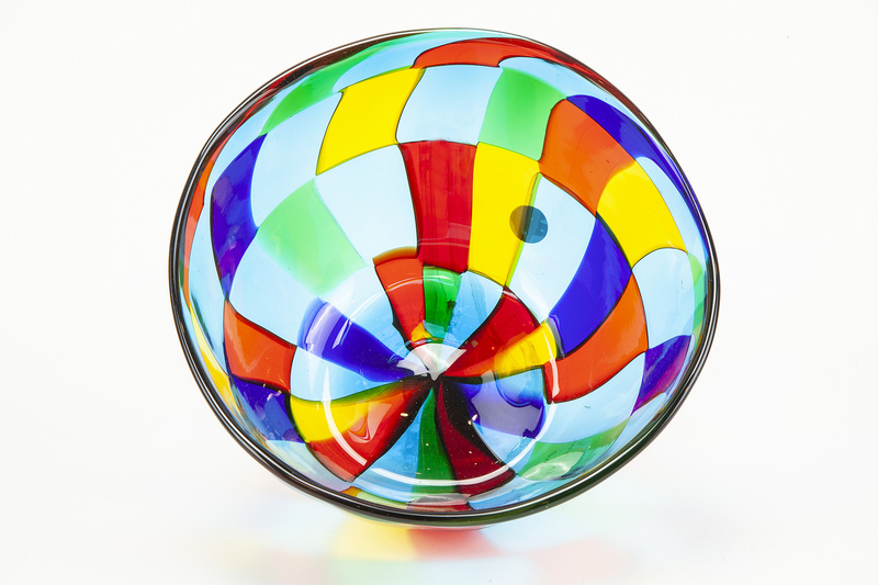 Angelo Ballarin Murano Art Glass Bowl | Witherell's Auction House