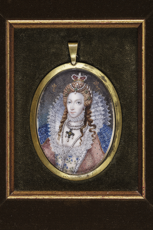 Portrait Miniature, Attributed to Nicholas Hilliard (1547-1619 ...