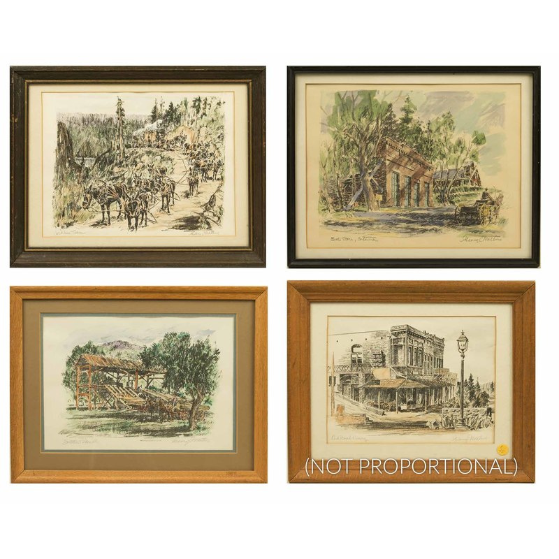 Four George Mathis Prints | Witherell's Auction House