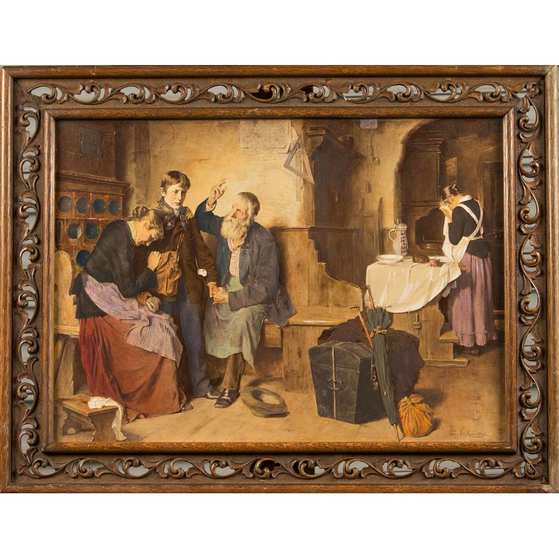 Toby Rosenthal Print | Witherell's Auction House