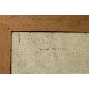 Harold Ward (California, 1889-1973) Painting, "Yellow Bushes ...