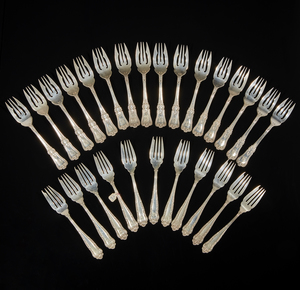 Assorted Sterling Silver Pie Forks | Witherell's Auction House