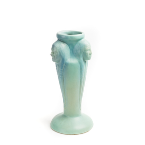 VAN BRIGGLE "Indian Head" Vase | Witherell's Auction House