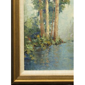 Harold Ward Landscape Oil Painting, 1927 | Witherell's Auction House