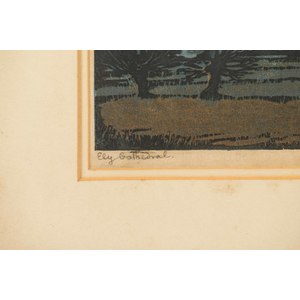 Walter Spradbery Linocut | Witherell's Auction House
